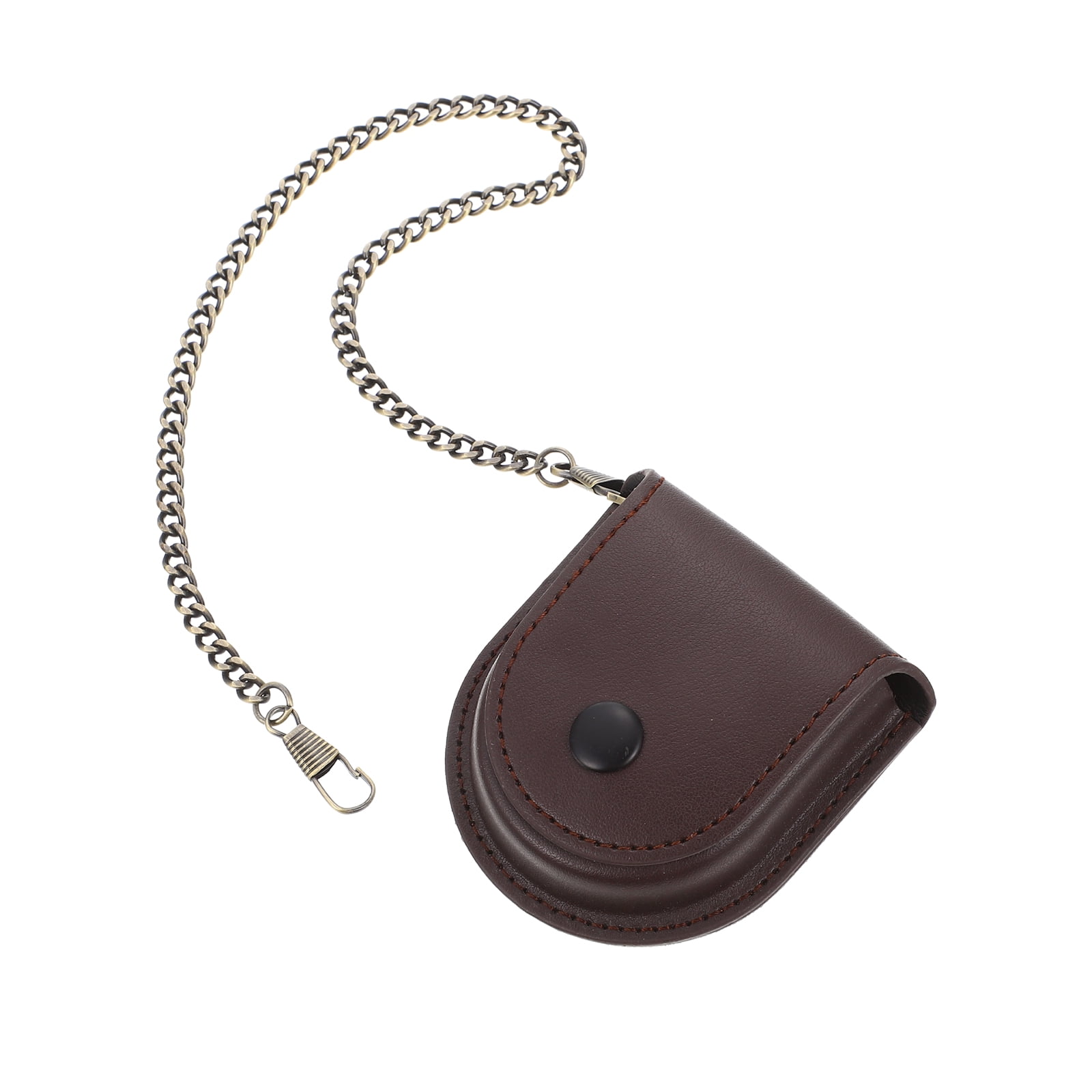 WORGEOUS Pocket Watch Case PU Leather Watch Pouch Pocket Watch Pouch ...