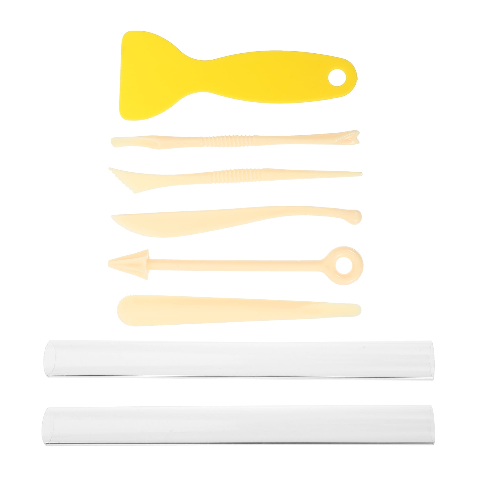 WORGEOUS Polymer Clay Modeling Tools Pottery 8 Pieces Shaping Carving ...