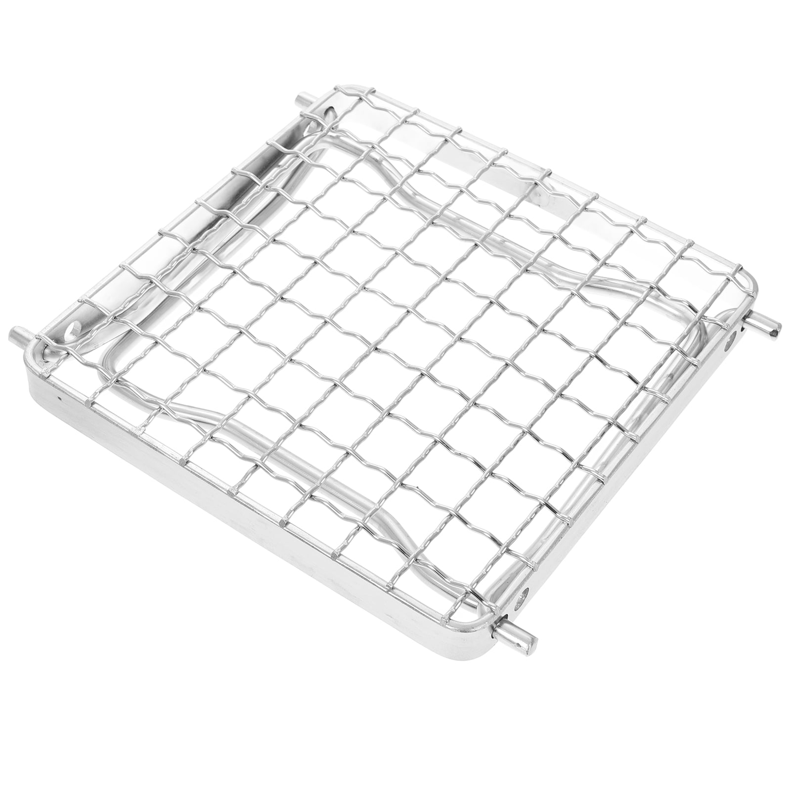 WORGEOUS Portable Folding Camping Grill Rack Stainless Steel Campfire ...