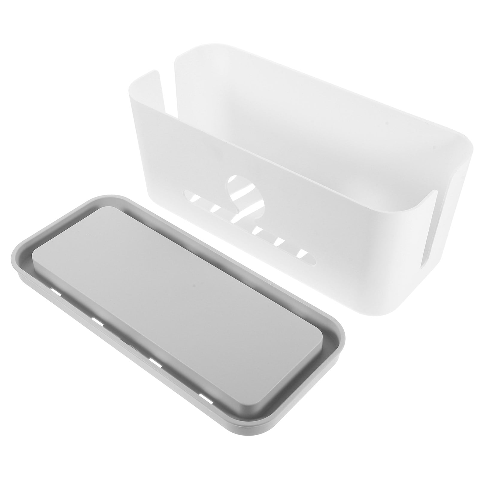 WORGEOUS Power Cord Storage Box Electric Cable Organizer Management ...