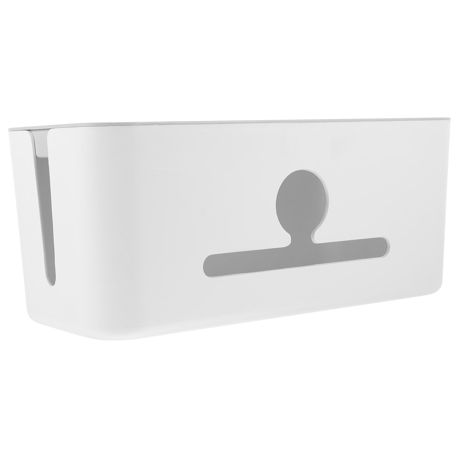 SOPOTUTU Power Cord Storage Box White 1Pcs 12.2x5.5x5.1in - Walmart.com