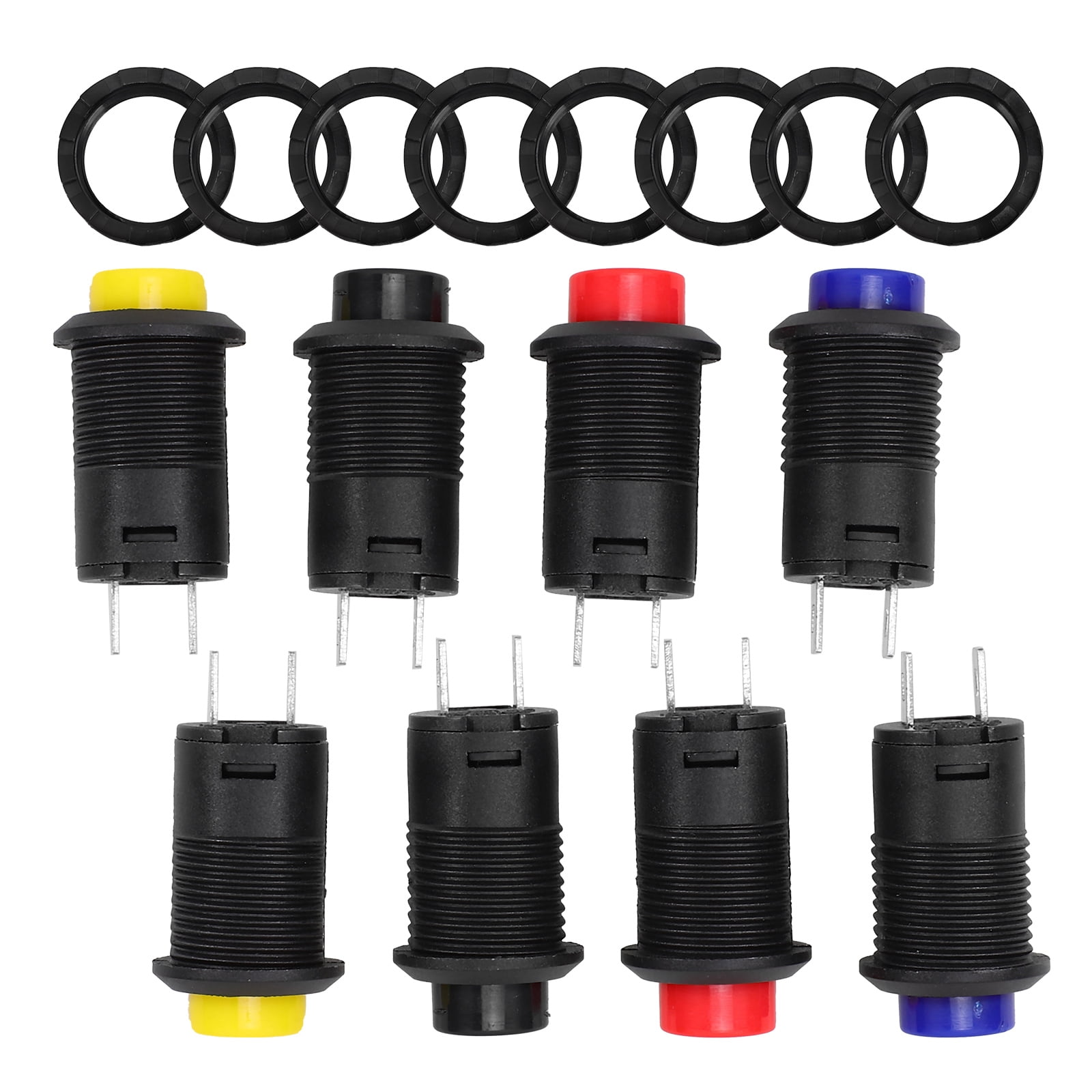 BESTYASH Household Push Button Switch Easy Install Stable Performance ...