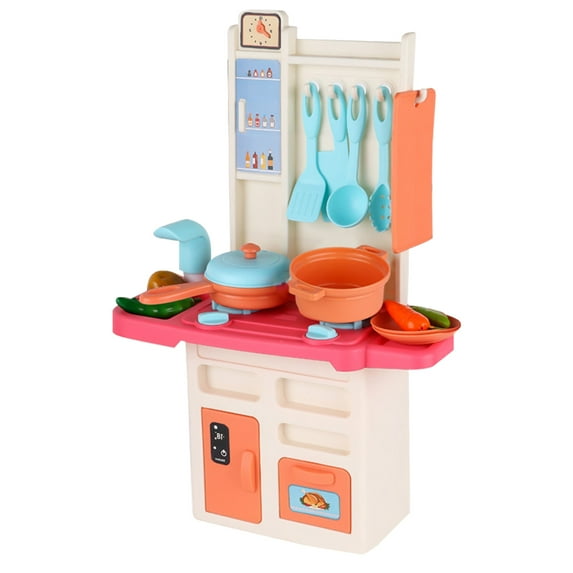 WORGEOUS Pretend Play Kitchen Utensil Mini Cookware Toys Toddler Child ...