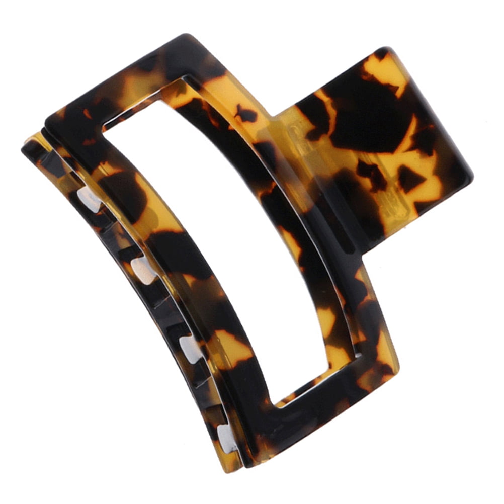 GOOHOCHY 1pc Acrylic Hair Clamps Hollow Chic Hair Claw Hair Jaw Hair ...