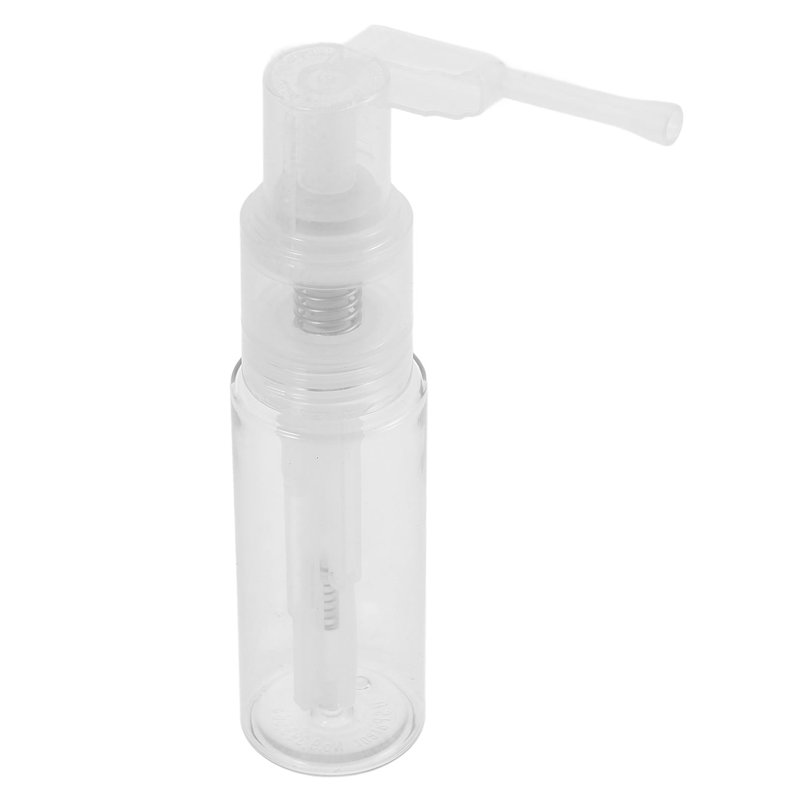 WORGEOUS Puffer Bottle Powder Body Mop Fiber Travel Transparent ...