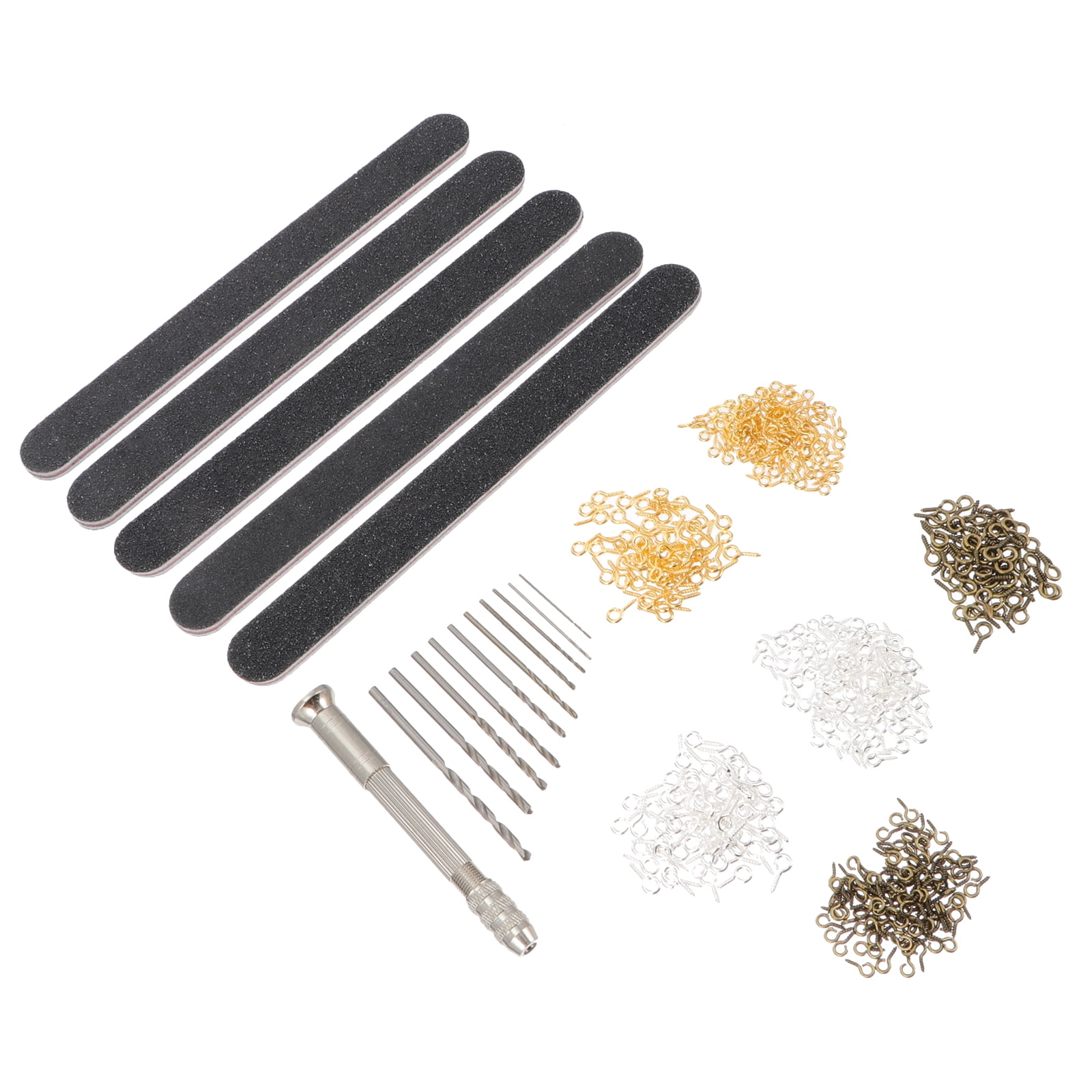 WORGEOUS Punch Tool Set Drill Press Hard Wall Picture Hooks Model Kits ...