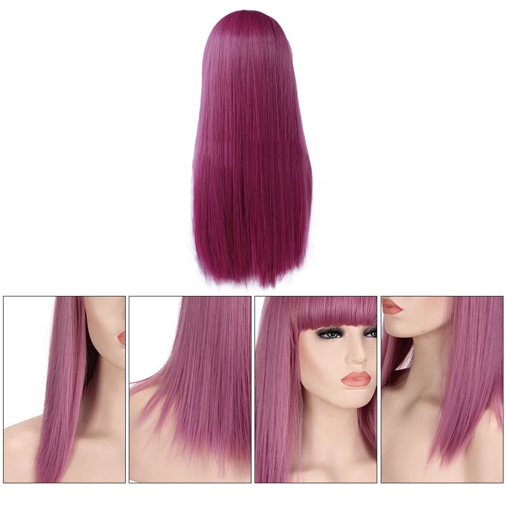 WORGEOUS Purple Bob Wigs for Women Fashionable Prom Woman Miss ...