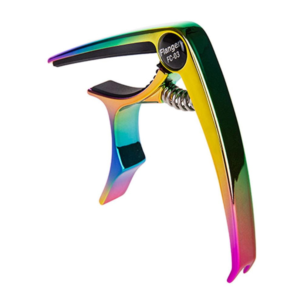 WORGEOUS Rainbow Capo Banjo Guitar Capo Guitar Pitch Changer 9.8X8X1 ...