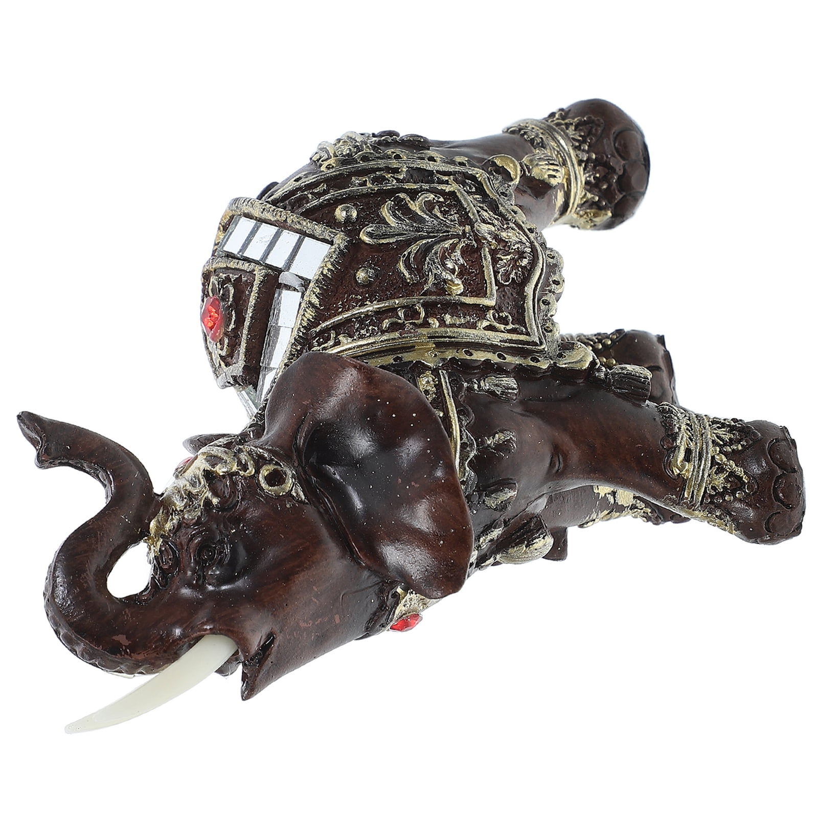 WORGEOUS Resin Elephant Prop Home Decor Birthday Card Miniature ...