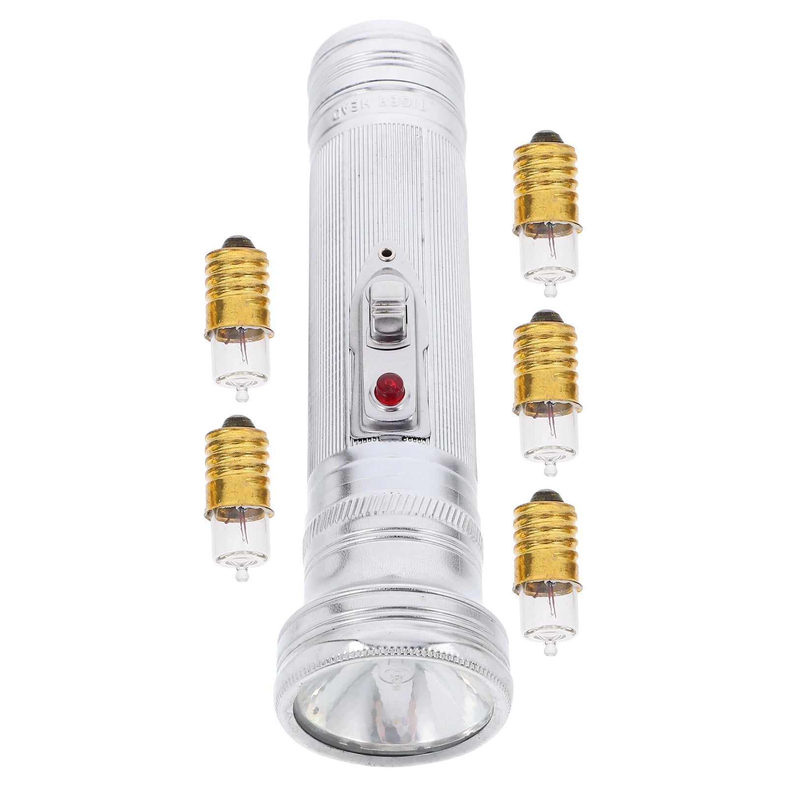 WORGEOUS Retro Outdoor Flashlight Vintage Metal Torch Mini Flashlight ...