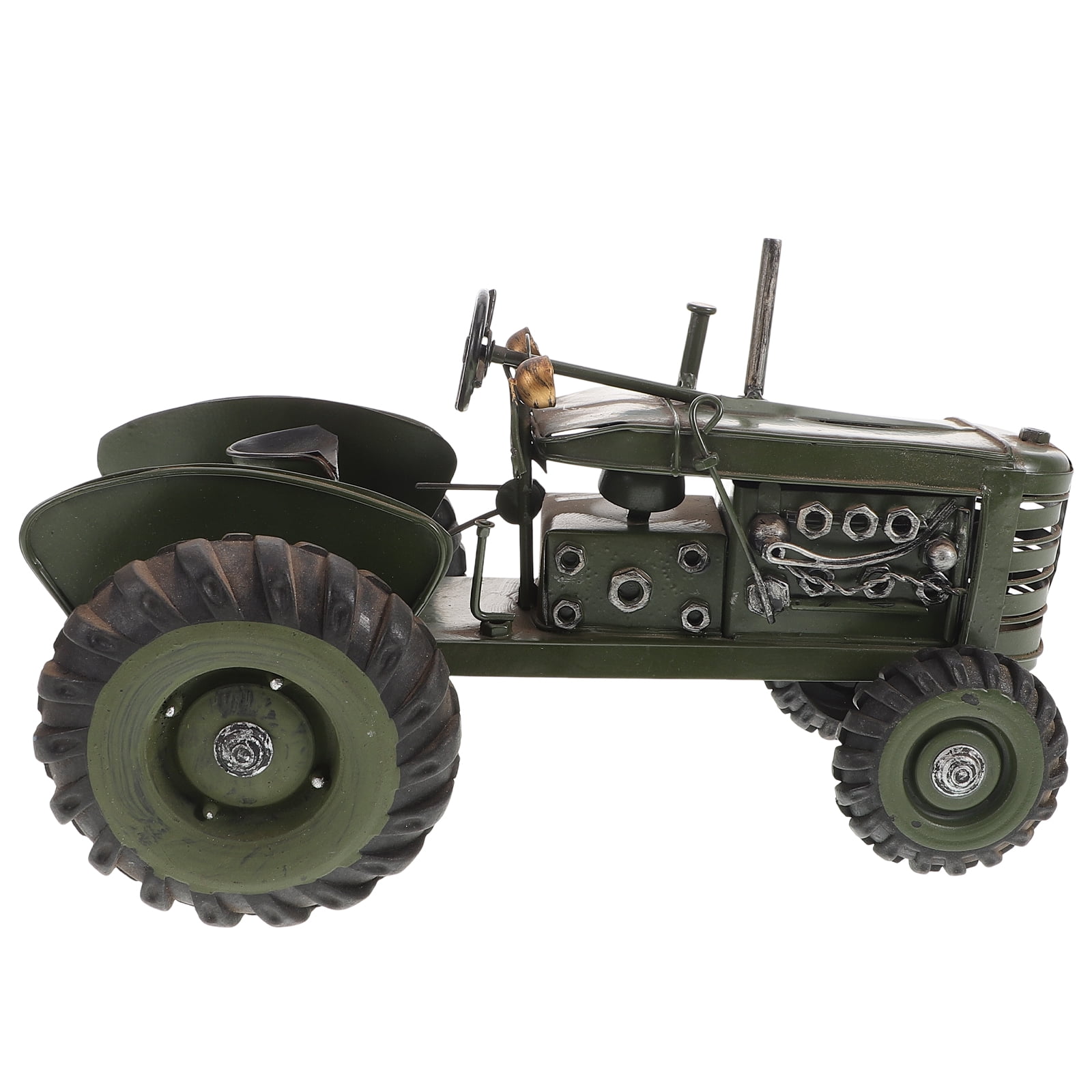 WORGEOUS Retro Tractor Aluminum Foil Pans with Lids Galvanized Work Man ...