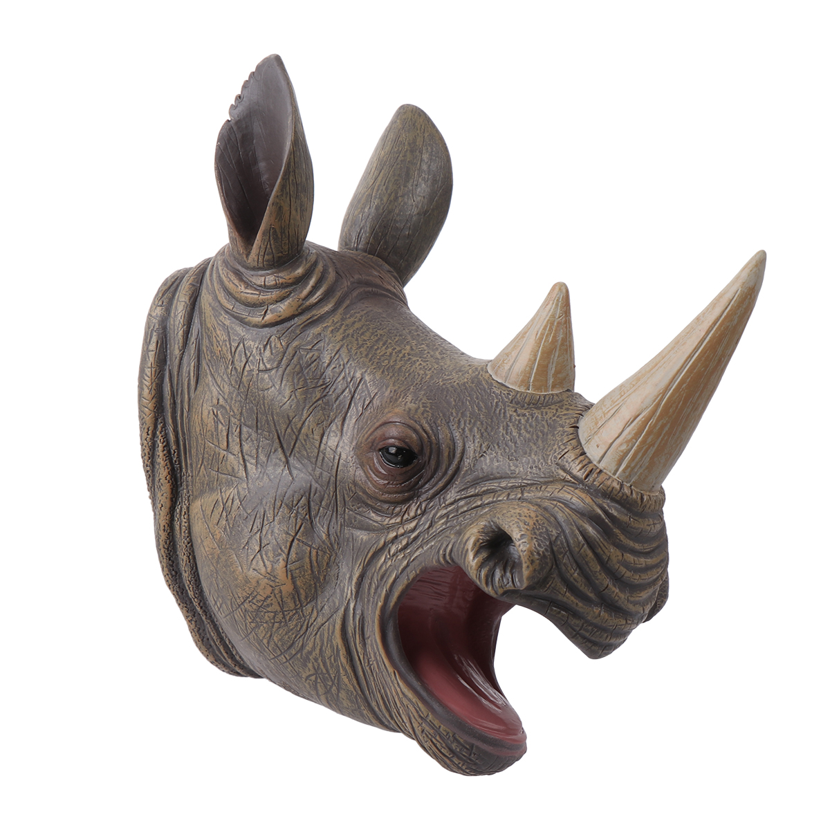 WORGEOUS Rhino Hand Puppet Puppet with Teeth Role Play Toy Child 20 ...