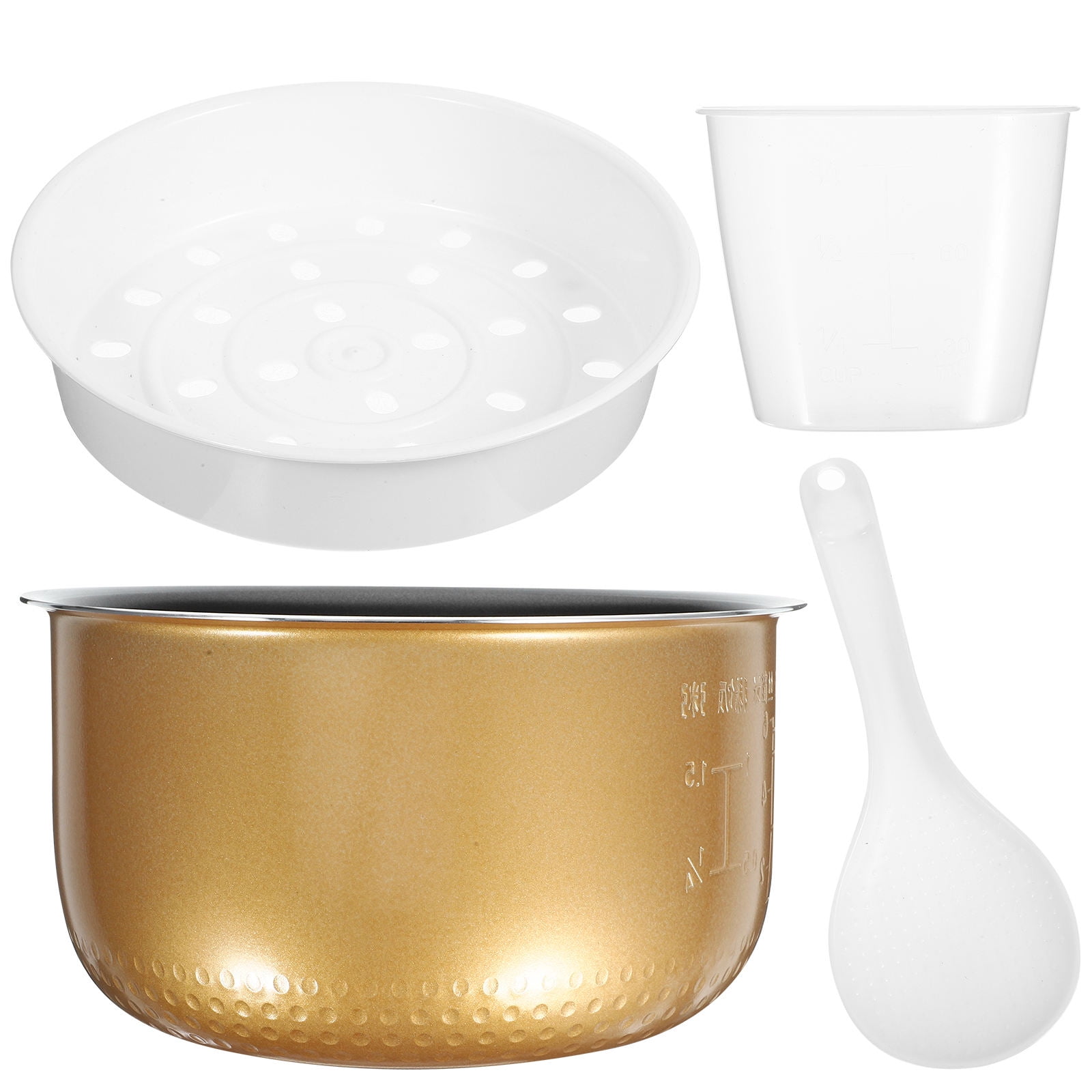 WORGEOUS Rice Cooker Inner Pot Replacement Rice Cooker Inner Pot ...