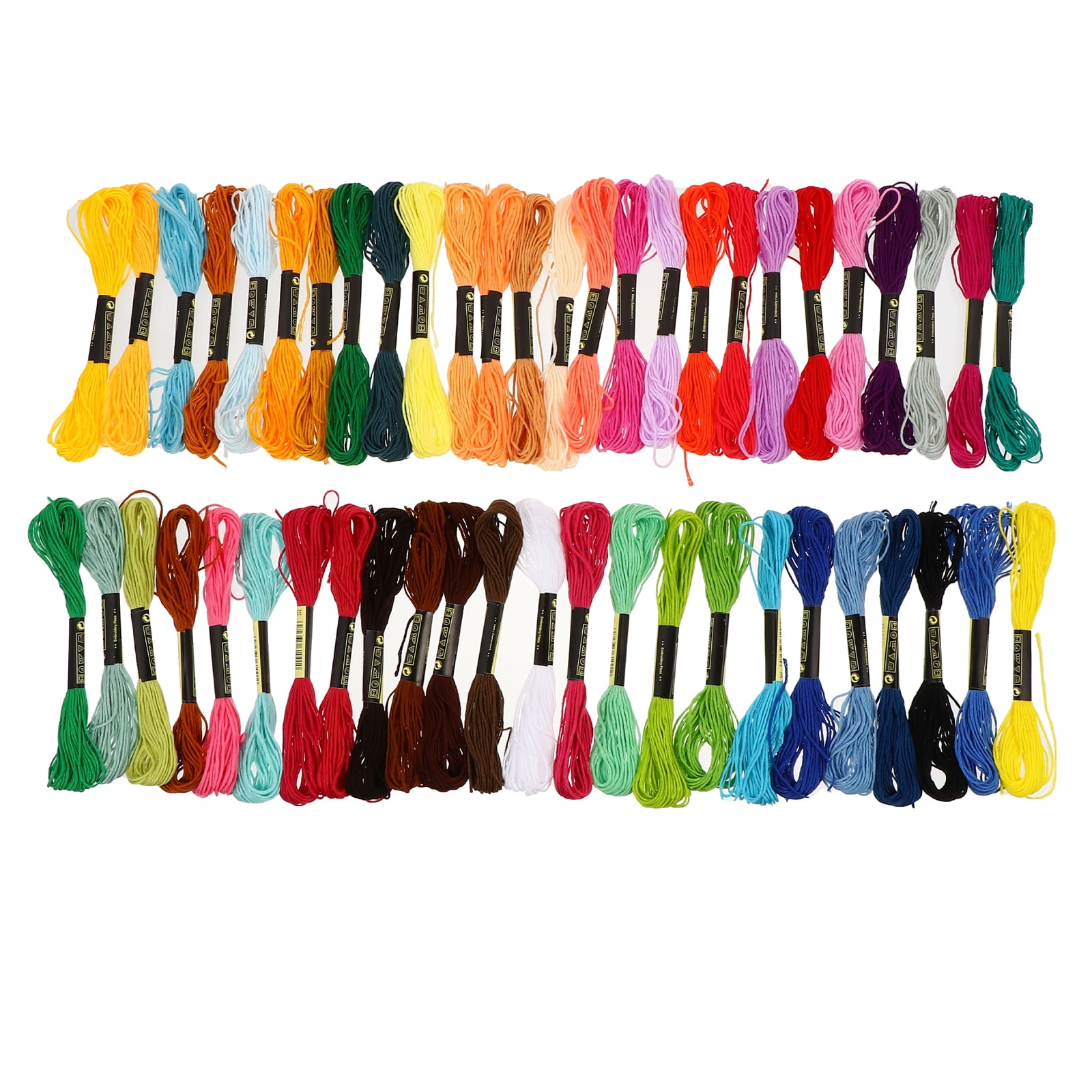 GOOHOCHY Hand Embroidery Tool Assorted Color Cotton 1 Set - Walmart.com