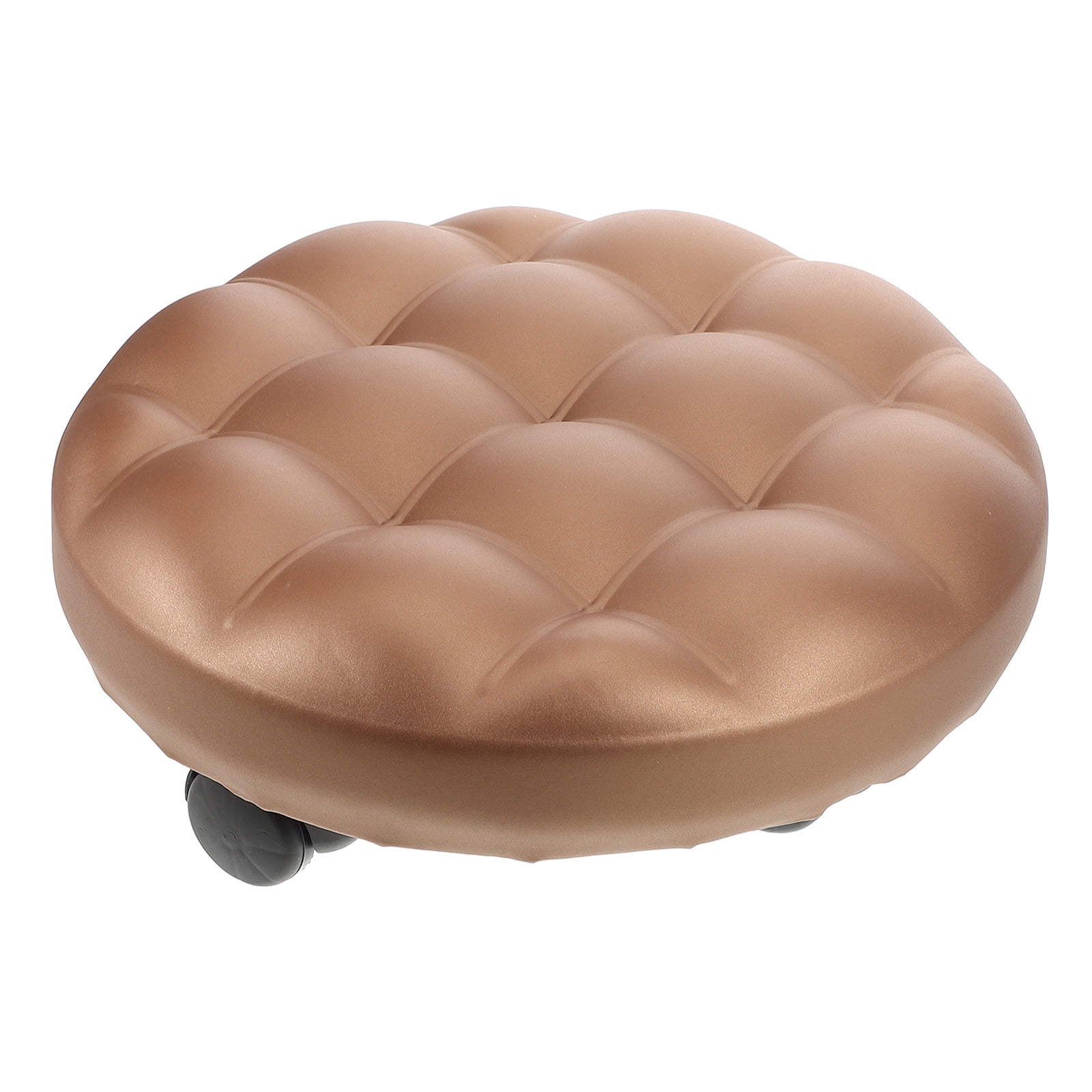 WORGEOUS Rotating Low Stool Rolling Pulley Stool Low Stool with Wheels ...