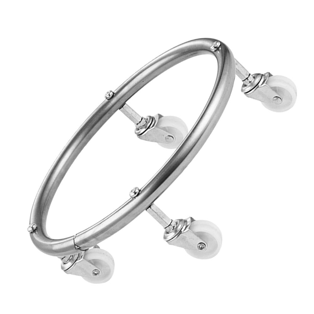 WORGEOUS Round Tank Tray Movable Tank Tray Portable Tank Base Plate ...