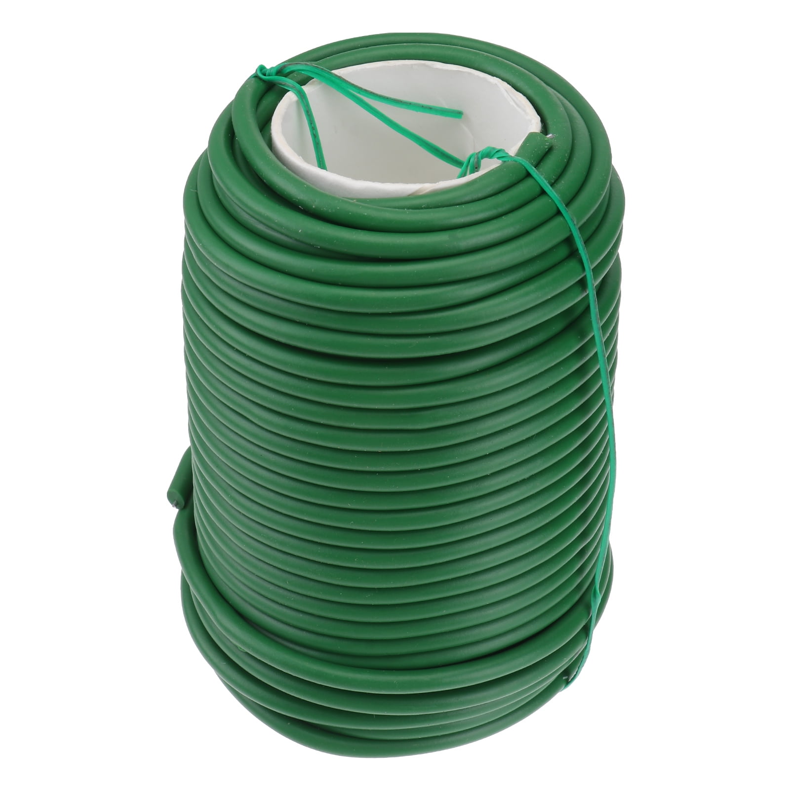 WORGEOUS Rubber Coated Wire Ties Green Garden Plant Straps - Walmart.com
