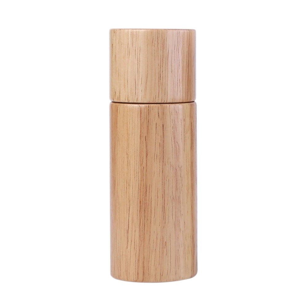 WORGEOUS Rubber Wooden Manual Pepper Seasoning Bottles Pepper Container ...