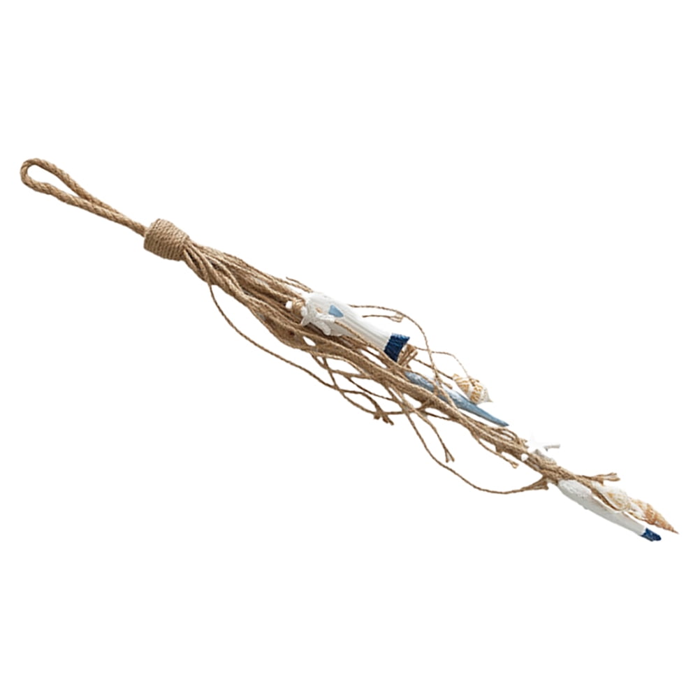 WORGEOUS Seashell Decor Fish String Rope Pendant 75.00X7.00X5.00CM ...