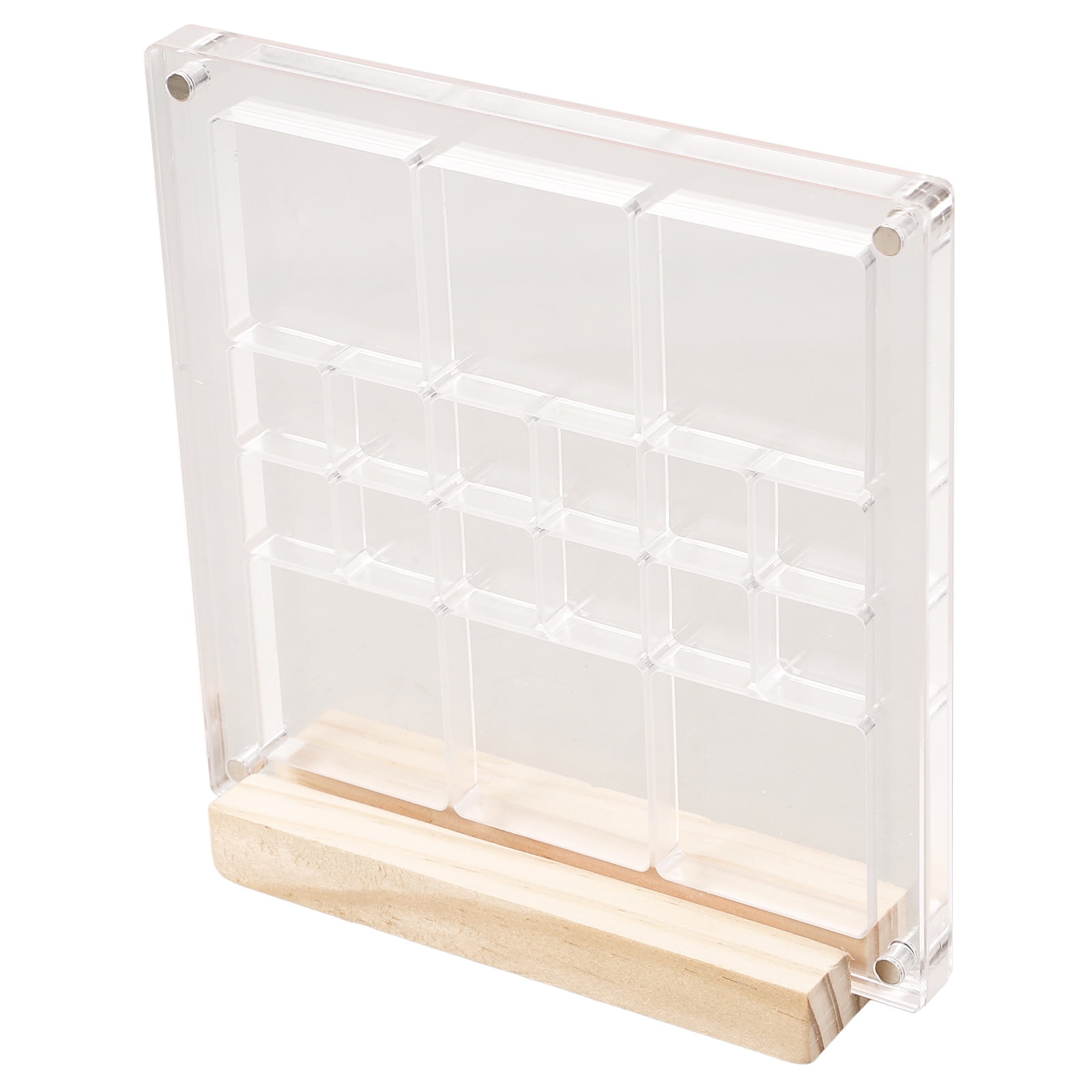 WORGEOUS Seashell Holder Acrylic Display Case Shelves Rhinestone ...