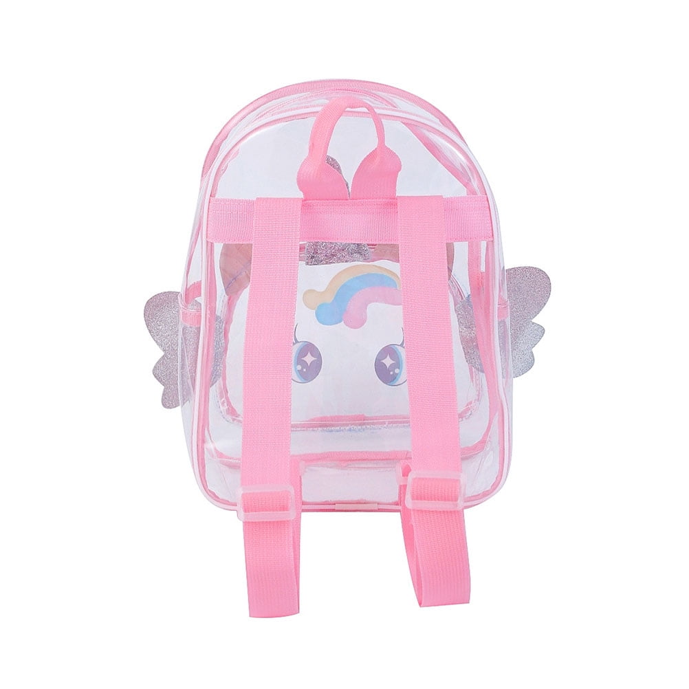 WORGEOUS See Through Bag Cute Transparent Backpack Zoo Backpack Travel ...