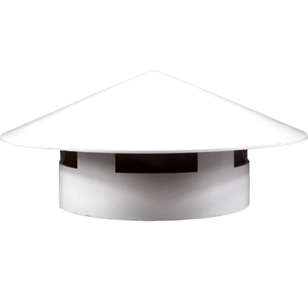 WORGEOUS Sewer Roof Exhaust Fan Top Floor Snorkel Rain Cap PVC Material ...