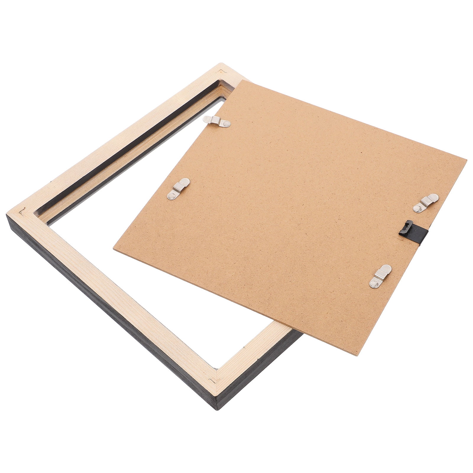 FUTUREORYY CD Display Frame Wood Minimalist Design 1Set - Walmart.com