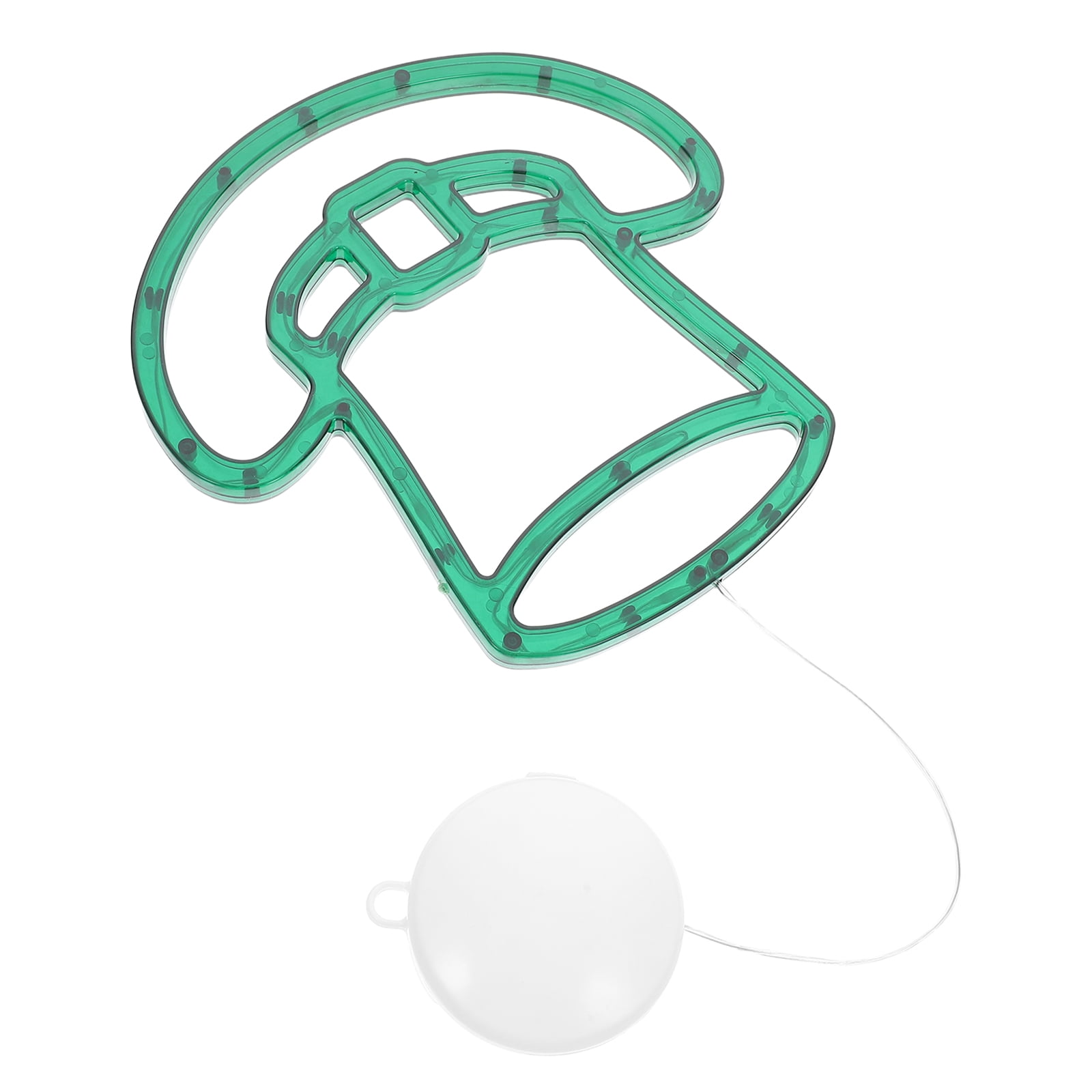 WORGEOUS Shamrock Window Lights With Hanger Battery Operated Green ...