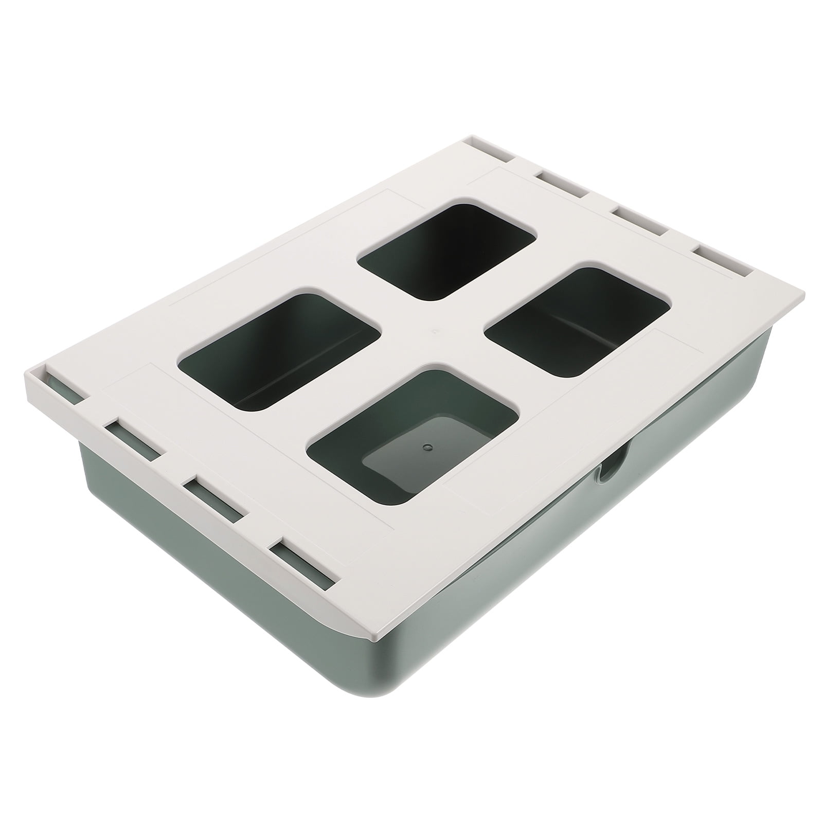 WORGEOUS Shelves Drawer Storage Box under Desk Storage Containers ...