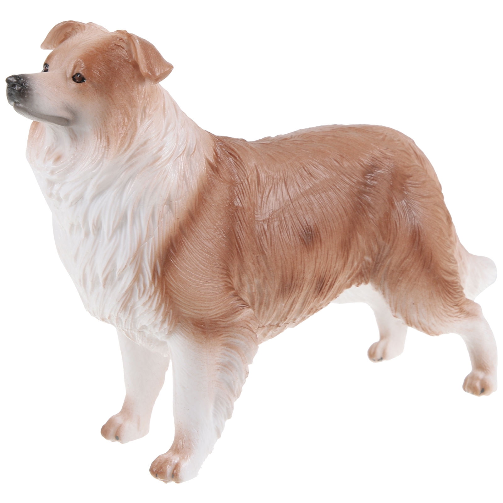 Brown Plastic Shepherd Dog Ornaments Set for Home Decor and DIY ...