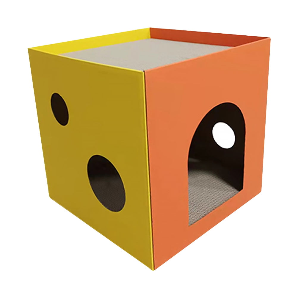 WORGEOUS Sisal Cat Scratcher Cat Pet Scratching Board Indoor Kitten ...