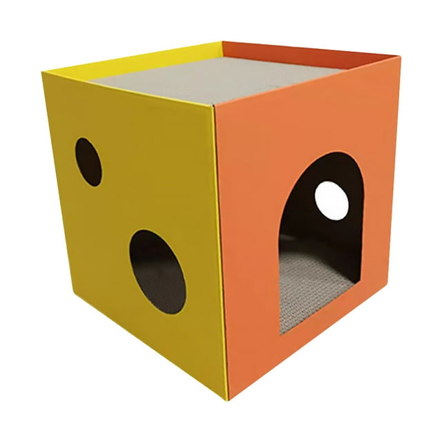 WORGEOUS Sisal Cat Scratcher Cat Pet Scratching Board Indoor Kitten ...