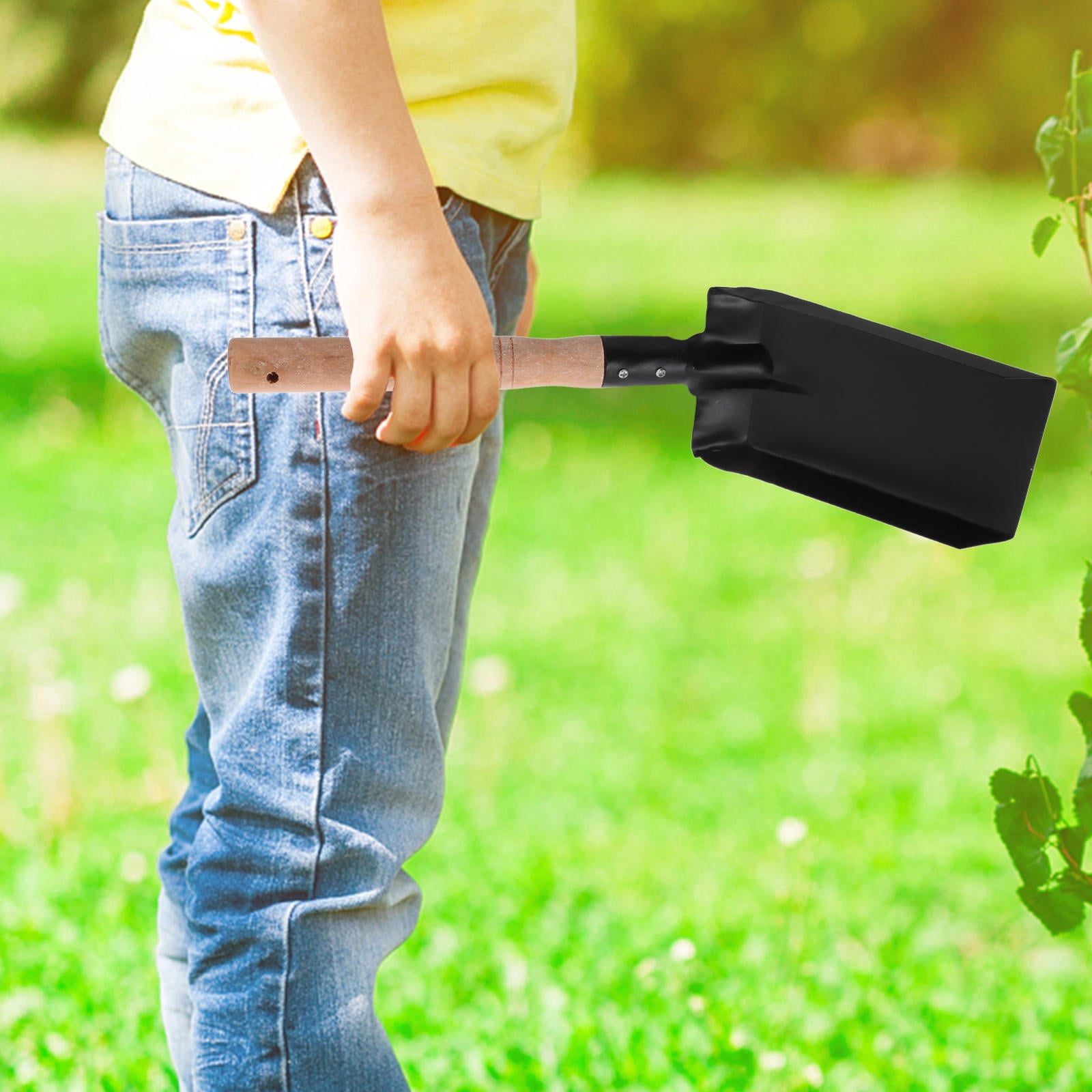 WORGEOUS Small Hand Shovel With Wooden Handle For Outdoor And Indoor ...