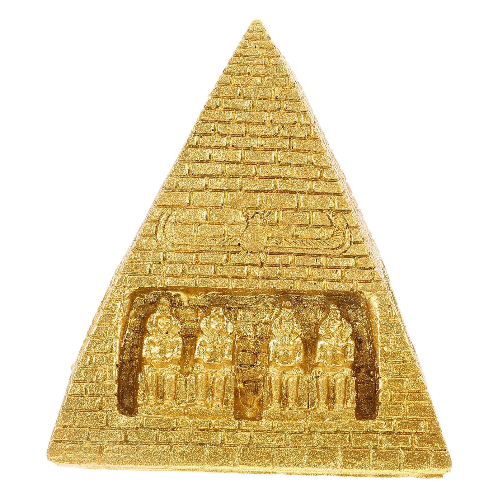 WORGEOUS Small Pyramid Model Desktop Pyramid Ornament Exquisite Pyramid ...