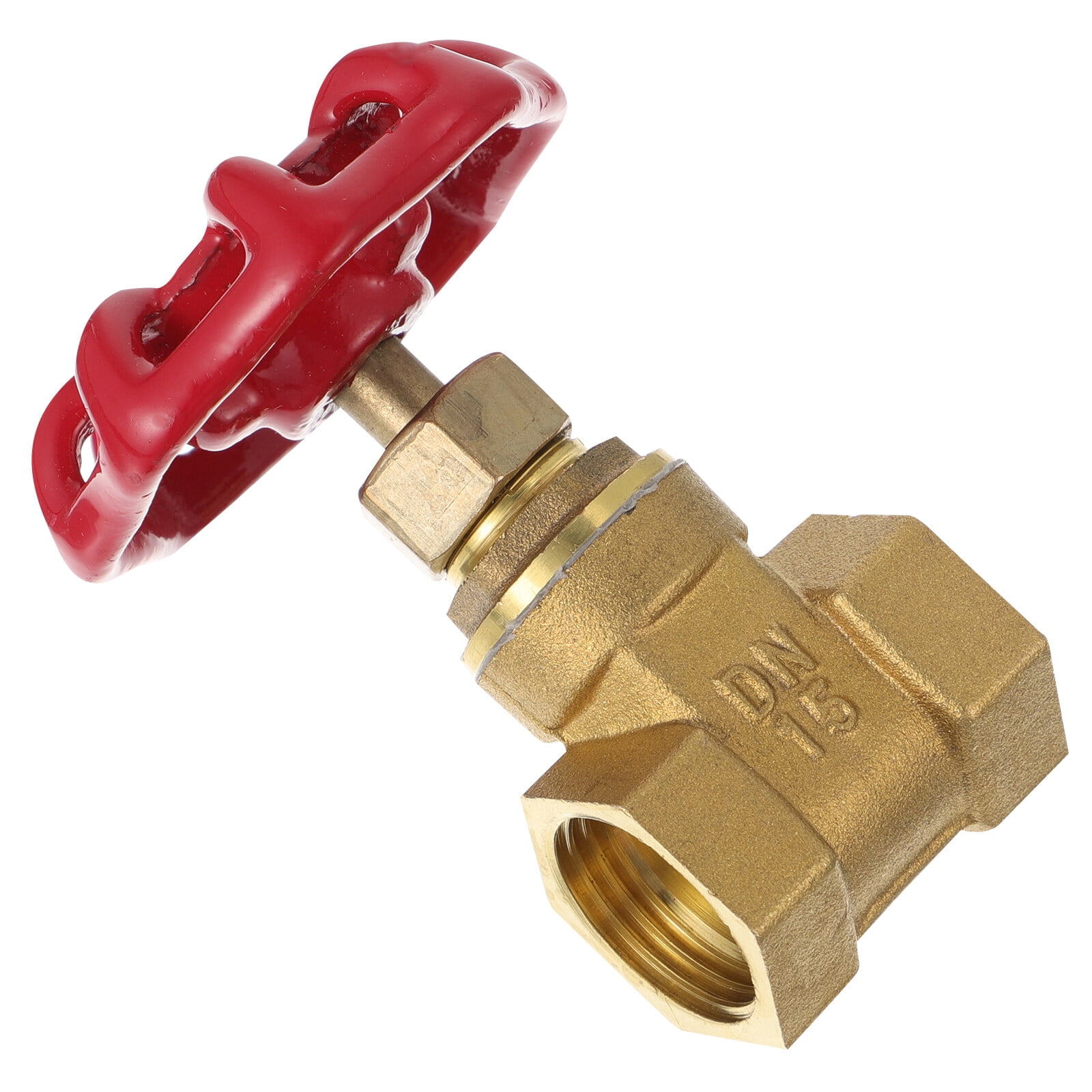 WORGEOUS Splitter Drain Brass Gate Valve Piping System Valve Small Size ...