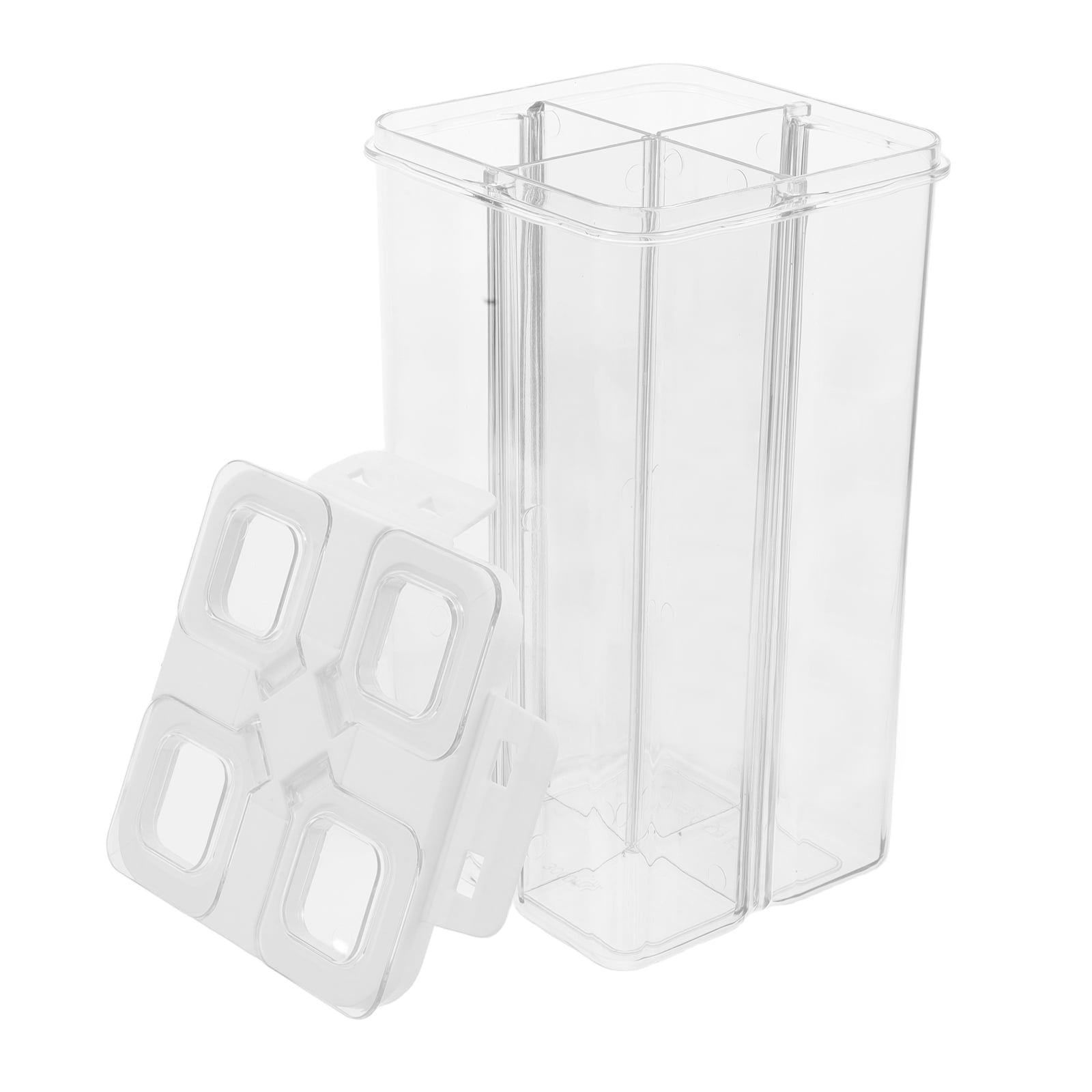 WORGEOUS Square Pasta Containers Storage Airtight Food Storage ...