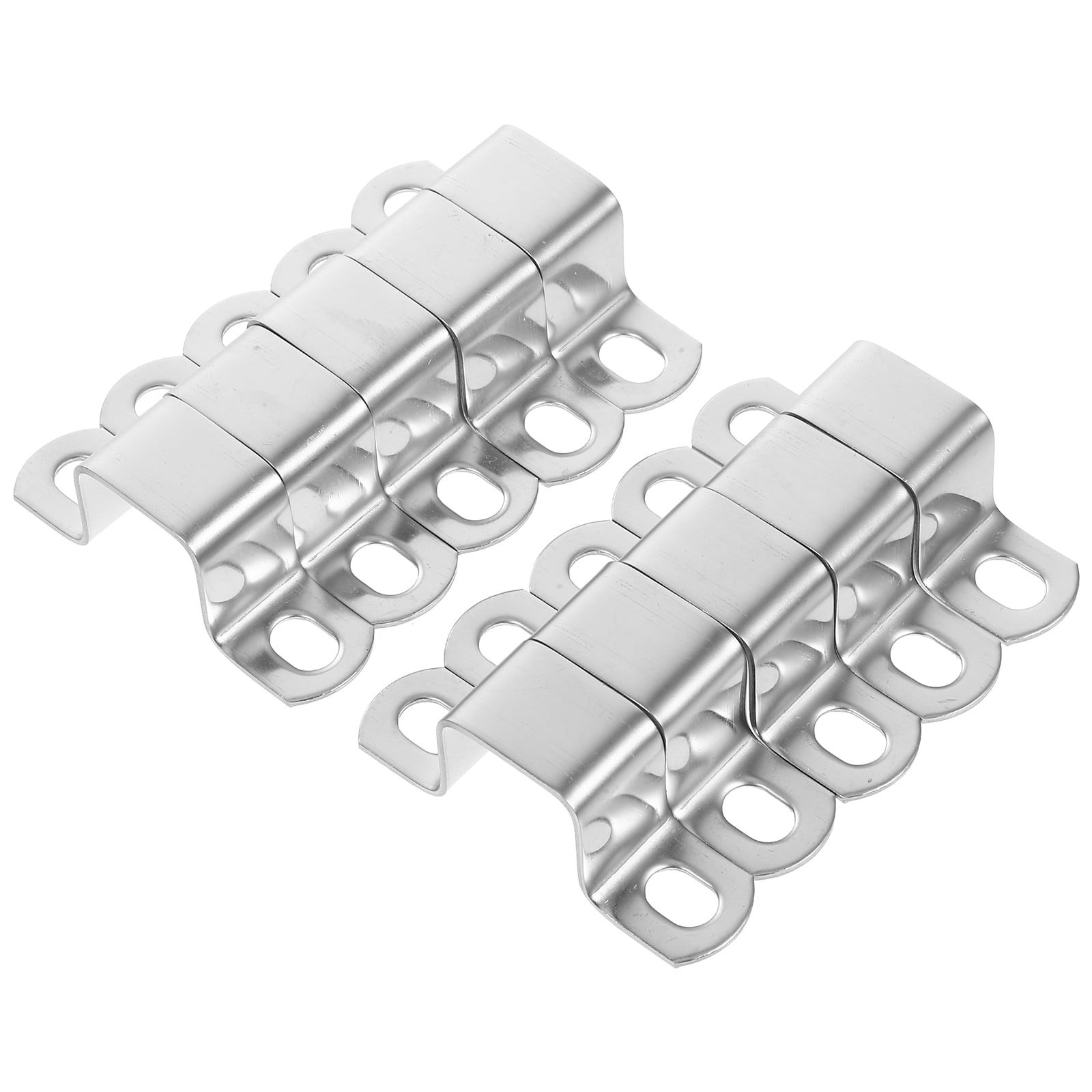 WORGEOUS Square Pipe Clamp 10pcs Stainless Steel U Shaped Connector ...