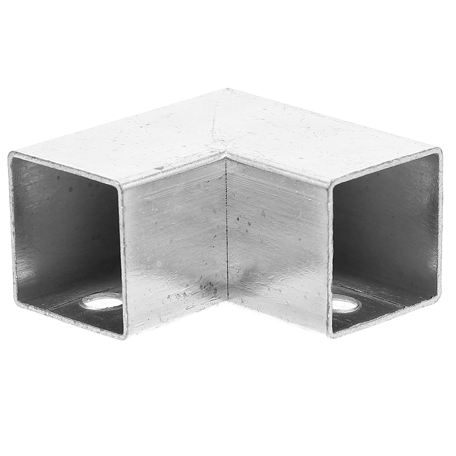 WORGEOUS Square Tubing Connector Pipe Fitting Silver Utensil Heavy Duty ...