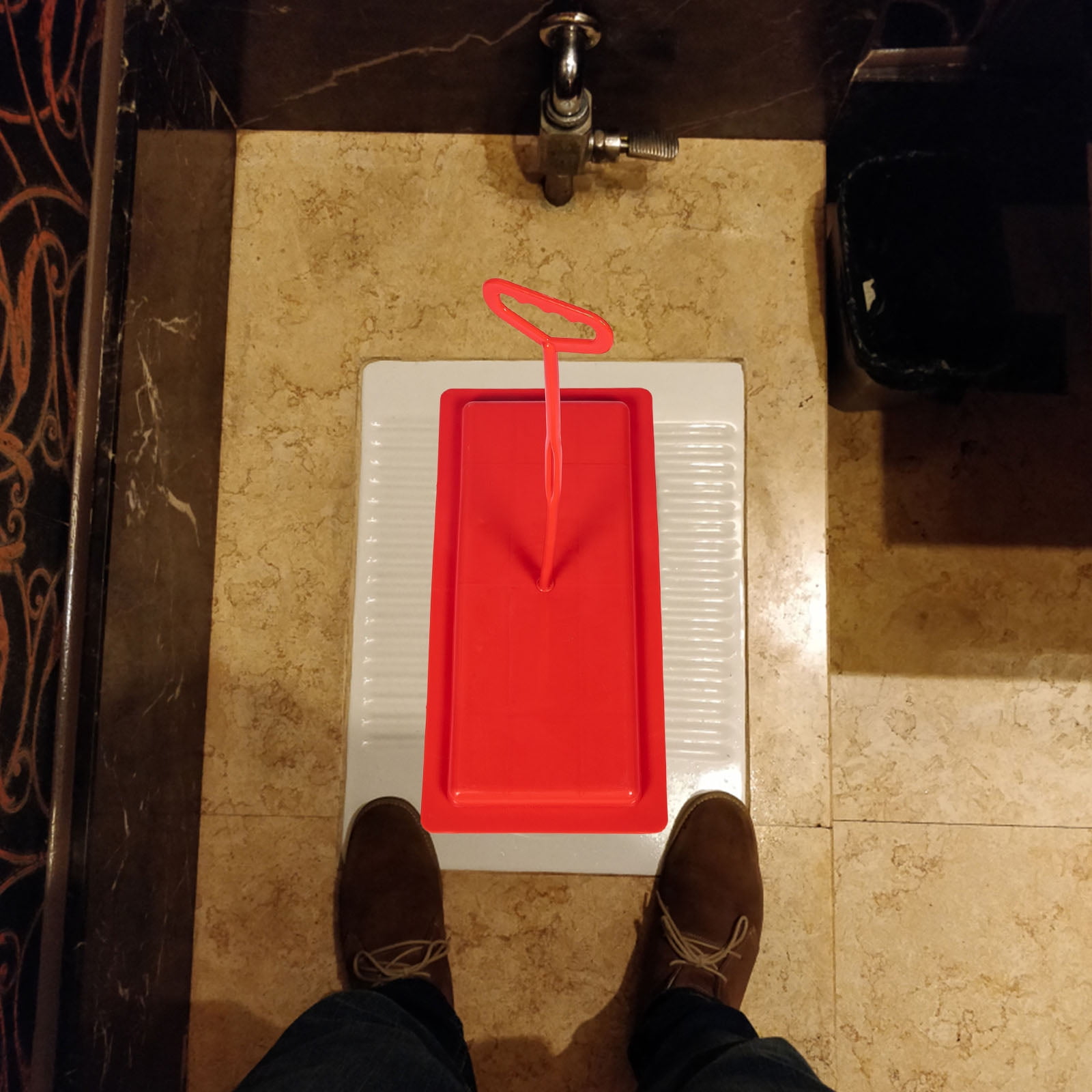 WORGEOUS Squatting Pan - Cover Squat Toilet Lid Cover for Toilets ...