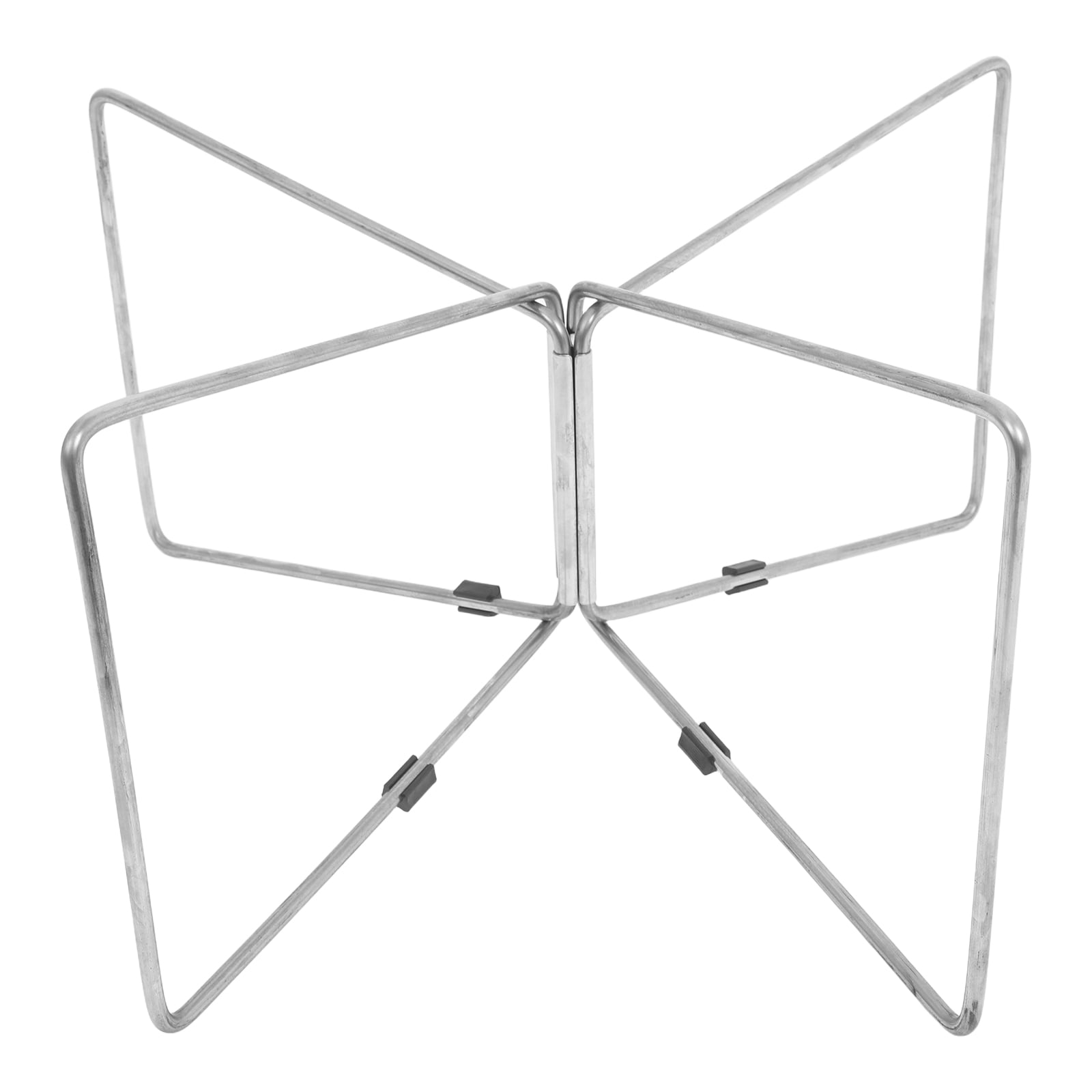 WORGEOUS Stainless Steel Collapsible Storage Rack Portable Folding ...