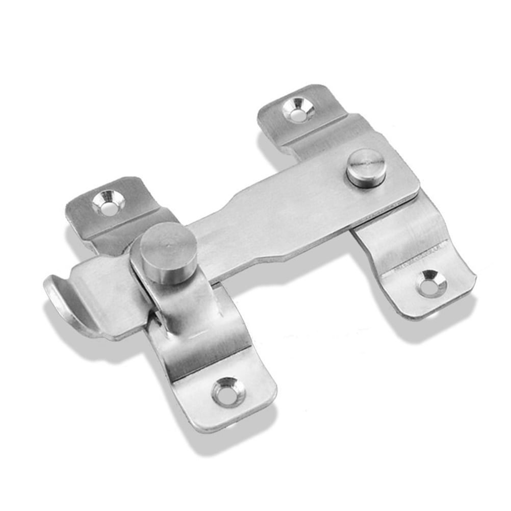 WORGEOUS Stainless Steel Door Latch Gate Latches Bar Latch Safety Door ...