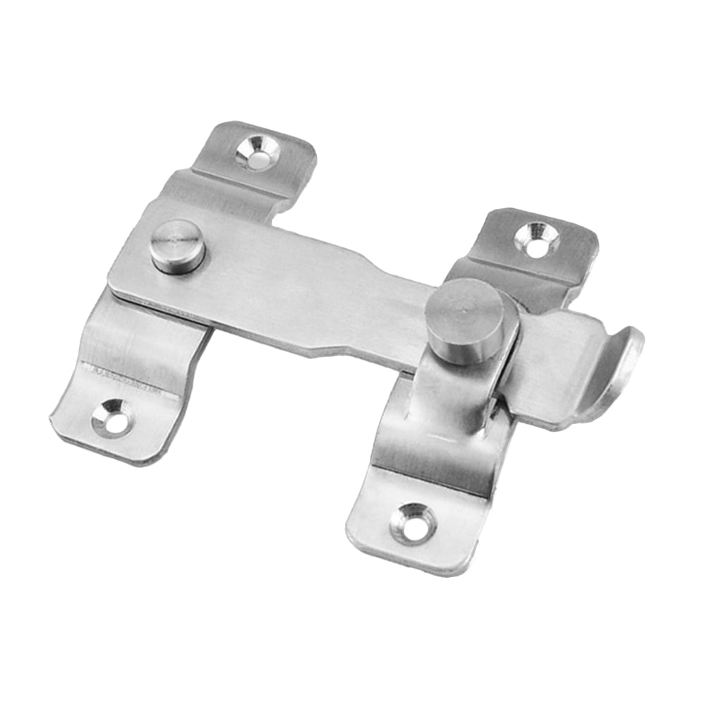 WORGEOUS Stainless Steel Door Latch Gate Latches Bar Latch Safety Door ...