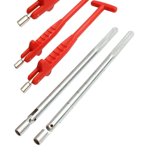 WORGEOUS Steel Handle Car Tire Mouth Rod Puller Auto Tire Mouth Removal ...