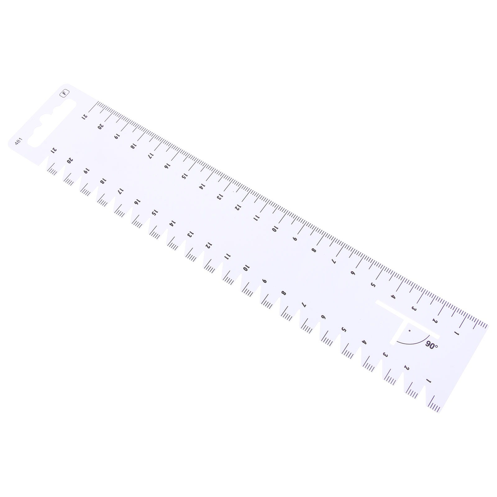 WORGEOUS Stitching Ruler Clothing Cutting Rulers Clear Multifunctional ...