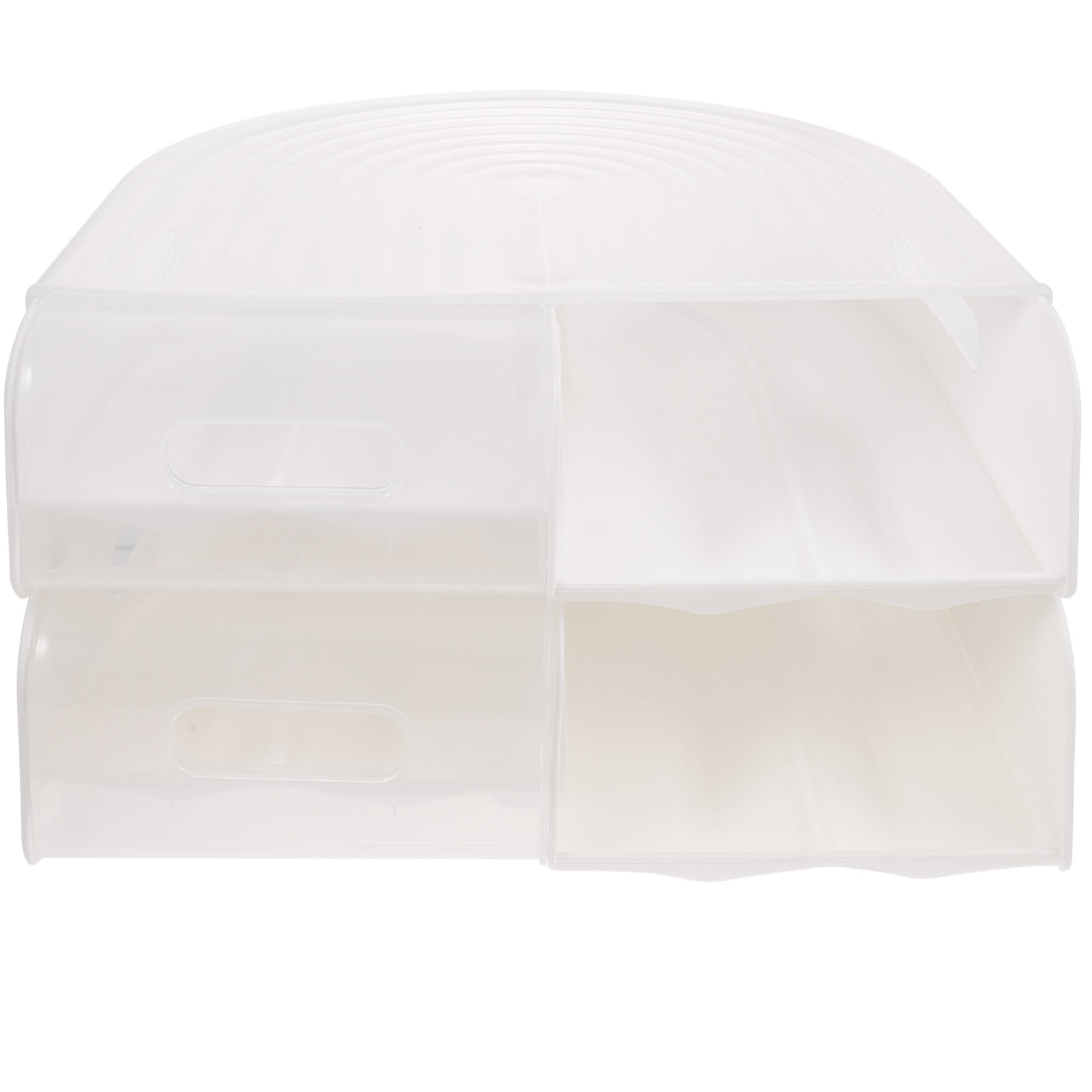WORGEOUS Storage Boxes with Lids Egg Carton Refrigerator Container ...