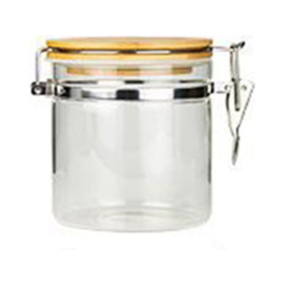 WORGEOUS Storage Containers with Lids Clear Cookie Jar Sealed Canister ...