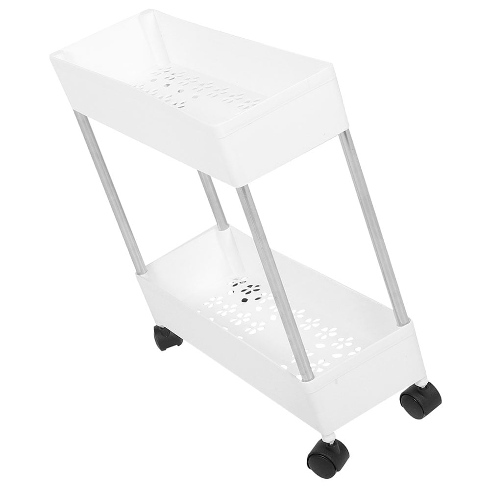WORGEOUS Storage Trolley Kitchen Floor-standing Multi-layer Rack ...