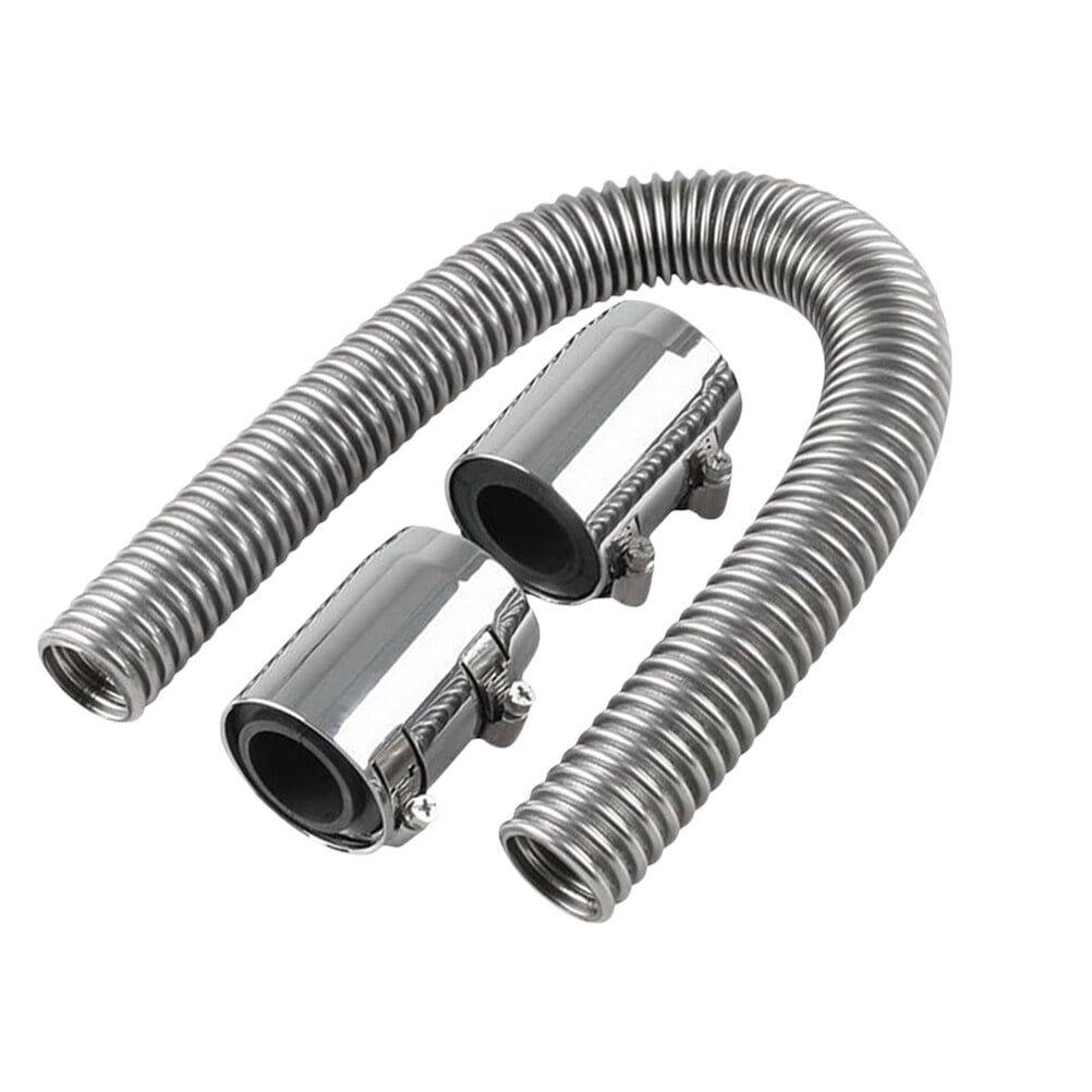 WORGEOUS Sturdy Radiator Hose Anti-Aging Radiator Hose 60.96*5cm Silver ...