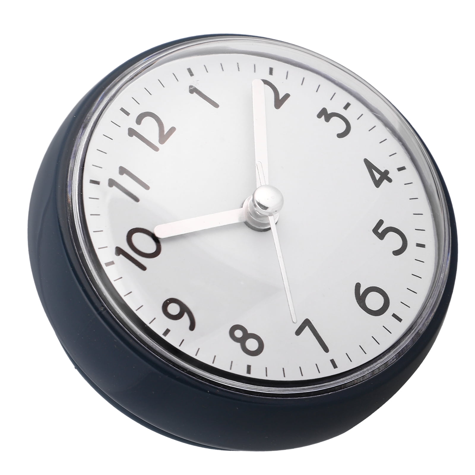 WORGEOUS Suction Cup Wall Clock Clocks for Home Decor Bath Kids Vintage ...