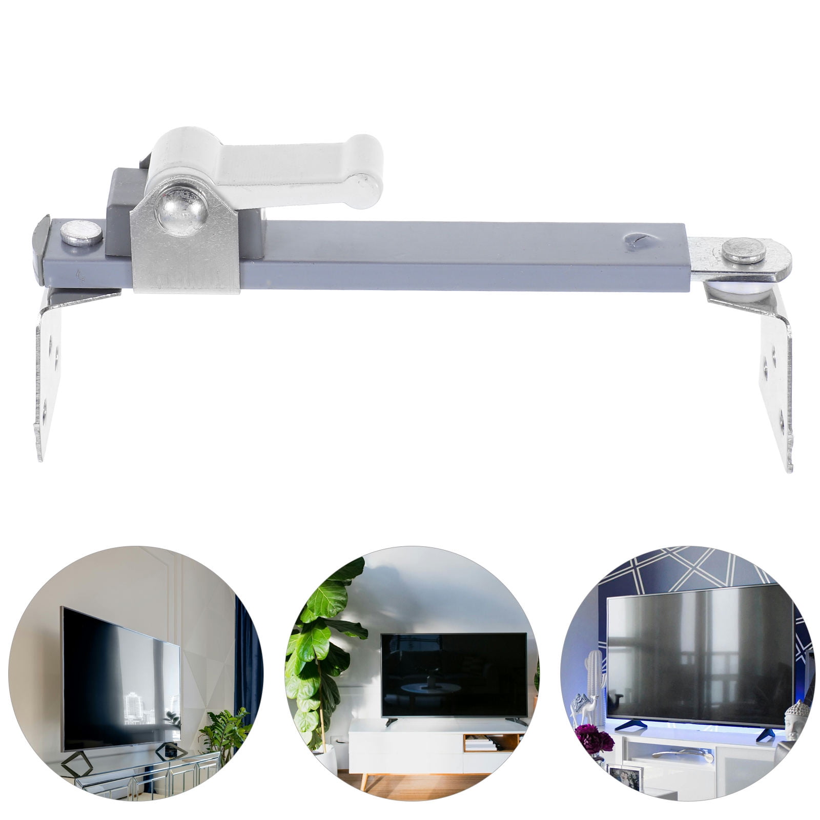WORGEOUS TV Safety Bracket 1 Set Stainless Steel Anti-Fall Device for ...
